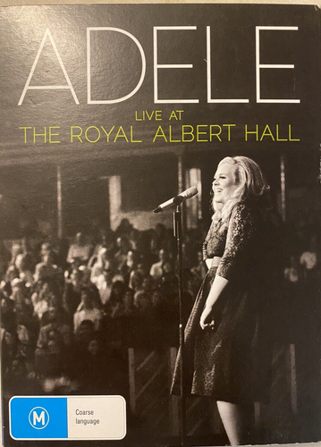 ADELE- Live at Royal Albert Hall (DVD 2011) 2 Disc Set CD and DVD Live ...