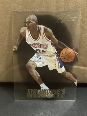 1995-96 Flair Stackhouse's Scrapbook #S5 Jerry Stackhouse Acetate ...