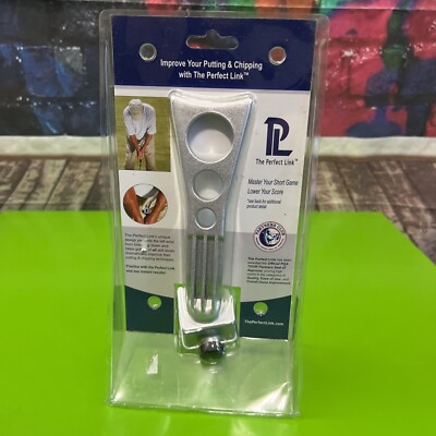 Perfect Link Golf Training Tool Putting Chipping Trainer New with ...