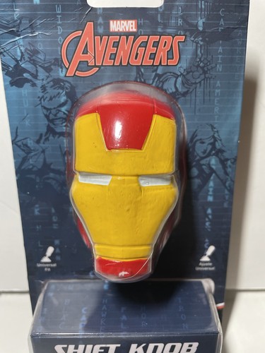 Universal Fit Shift Knob MARVEL Avengers IRON MAN Shifter Knob (MVL ...