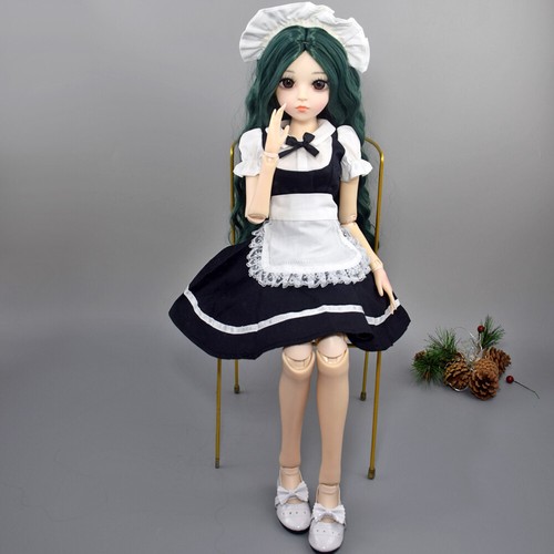 Beautiful 24inch 1/3 Ball Jointed BJD Doll DIY Toys with Dress Clothes ...