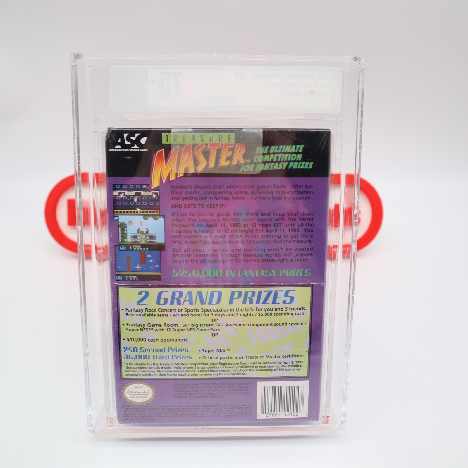 Treasure Master (Nintendo Entertainment System, 1991) for sale online ...