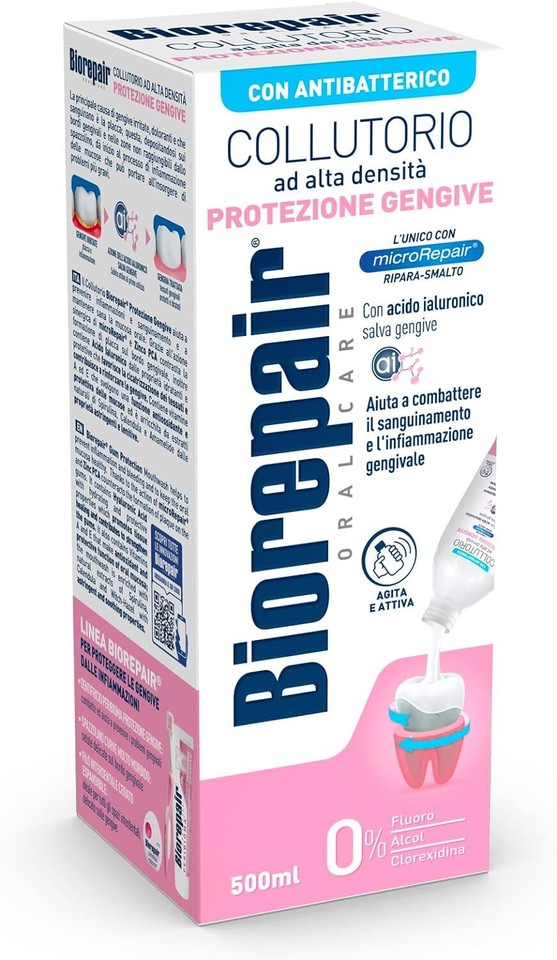 Biorepair Toothpaste Mineralize Repair Tooth Enamel Crack NoFluoride ...