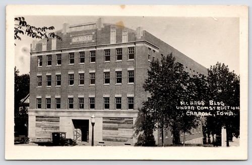 Carroll Iowa~McNabb Building Under Construction~Lulu Taking Treatments ...