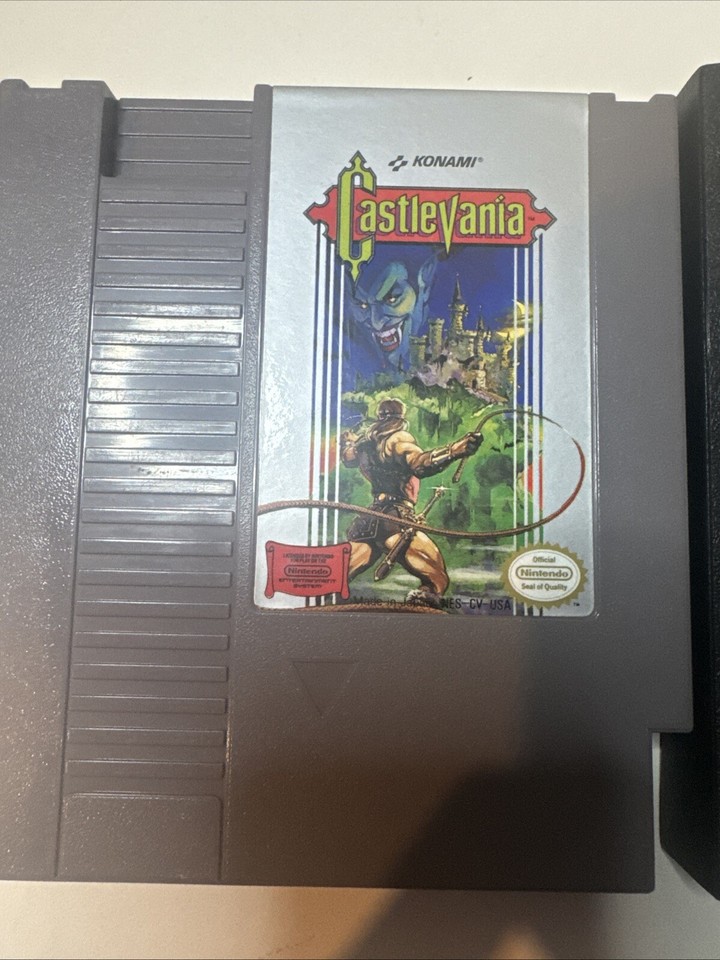 Castlevania (Nintendo Entertainment System, 1987) Authentic Tested NES ...