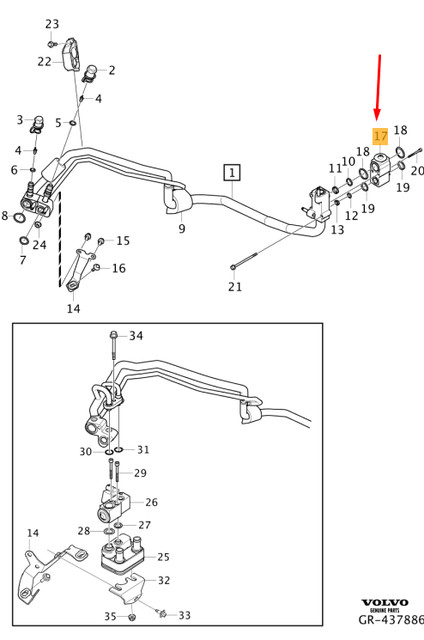 Volvo 32130444 A/C Expansion Valve for sale online | eBay