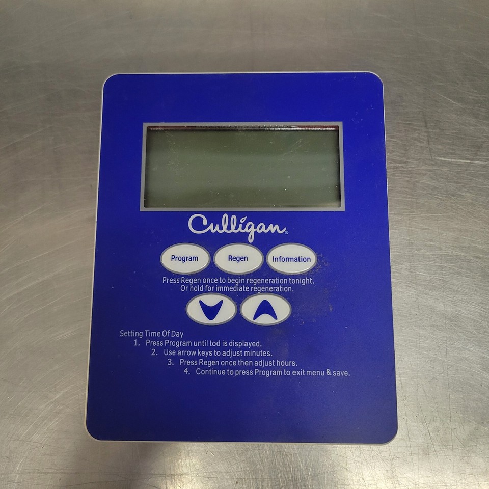 Culligan Circuit Board Gold Water Softener Parts Tested and Working Red ...