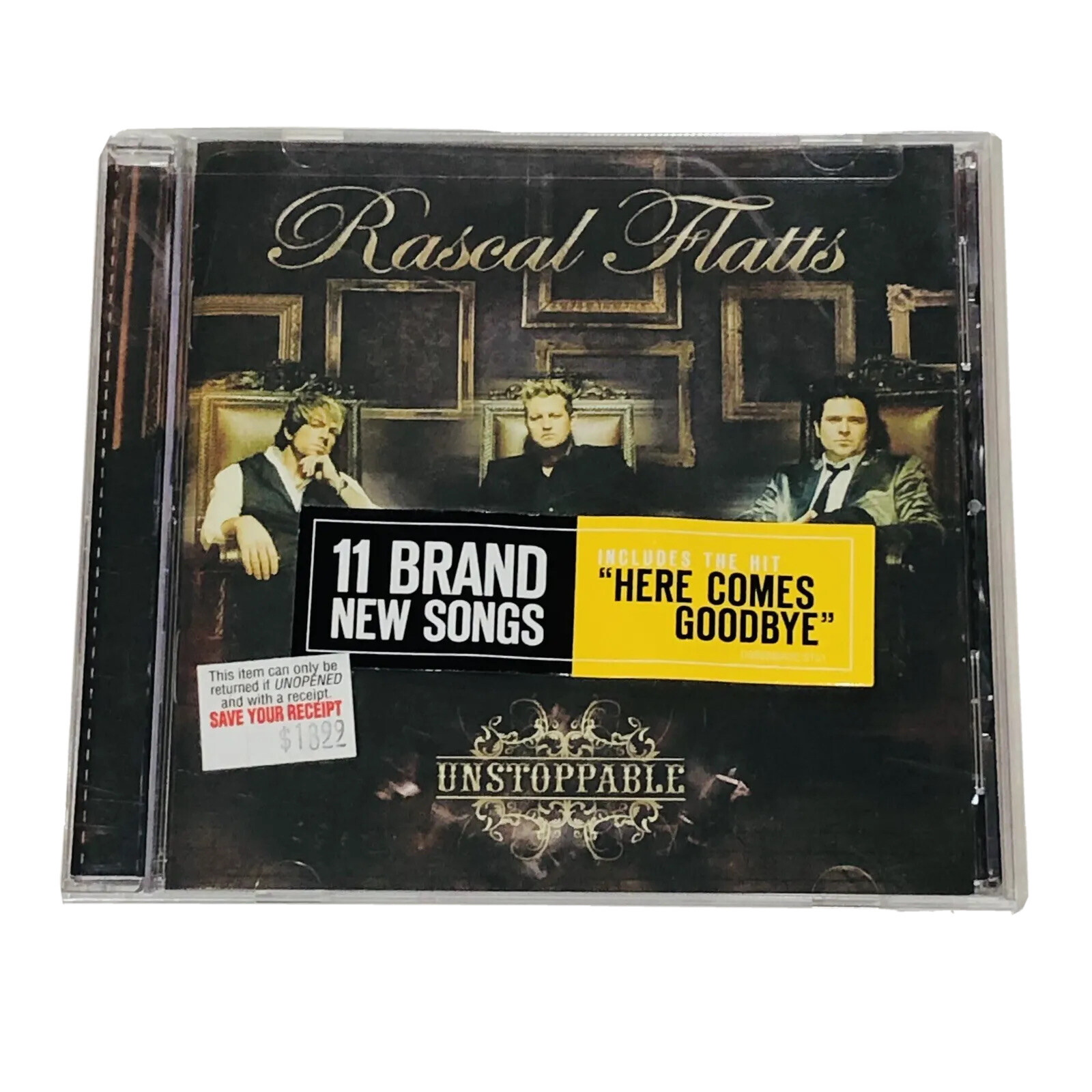 Unstoppable by Rascal Flatts (CD, Apr-2009, Lyric Street) Sealed ...