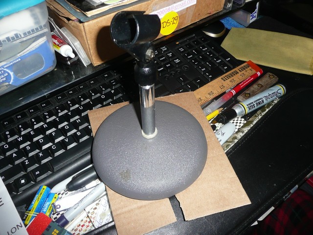 Realistic 33-370a Desk Top Microphone Stand Vintage Old Stock for sale ...
