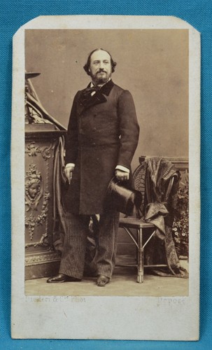 1870 CDV Photo Mario Giovanni Matteo Di Candia Italian Opera Tenor ...