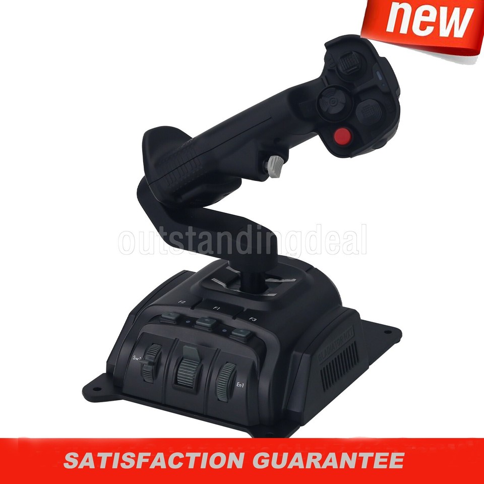 VKBSIM GNE Flight Joystick Gladiator NXT EVO Omni Throttle Joystick For ...