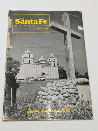 The Santa Fe Magazine April 1965 Easter Sunday 1965 | eBay