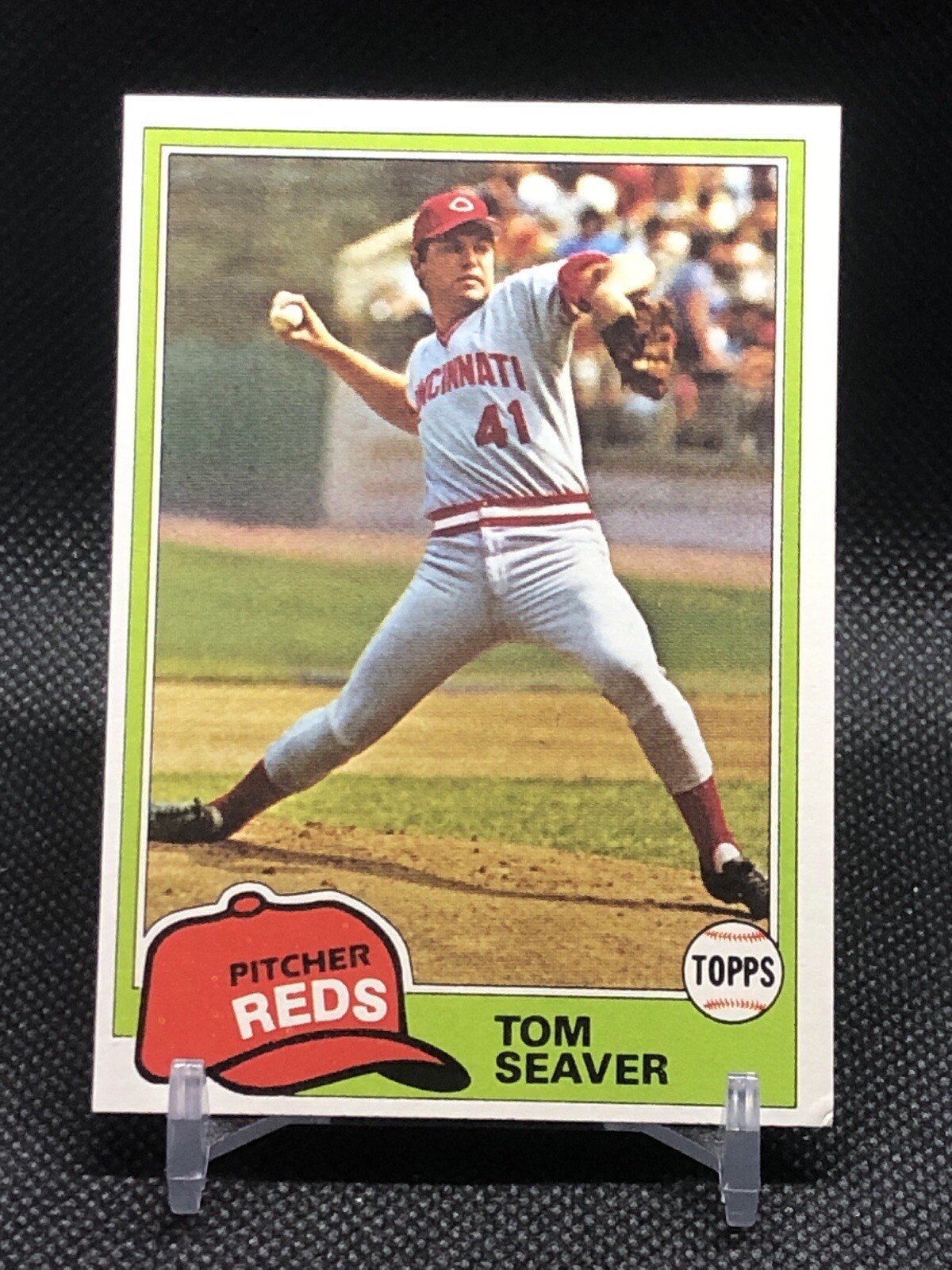 Tom Seaver 1981 Topps #220 Reds HOF ⚾️ | eBay