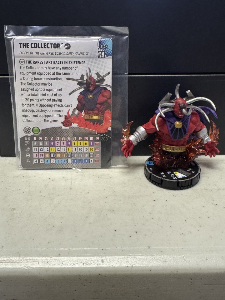 Marvel Heroclix The Collector #046 w/ Card Ultra Chase Collector's ...