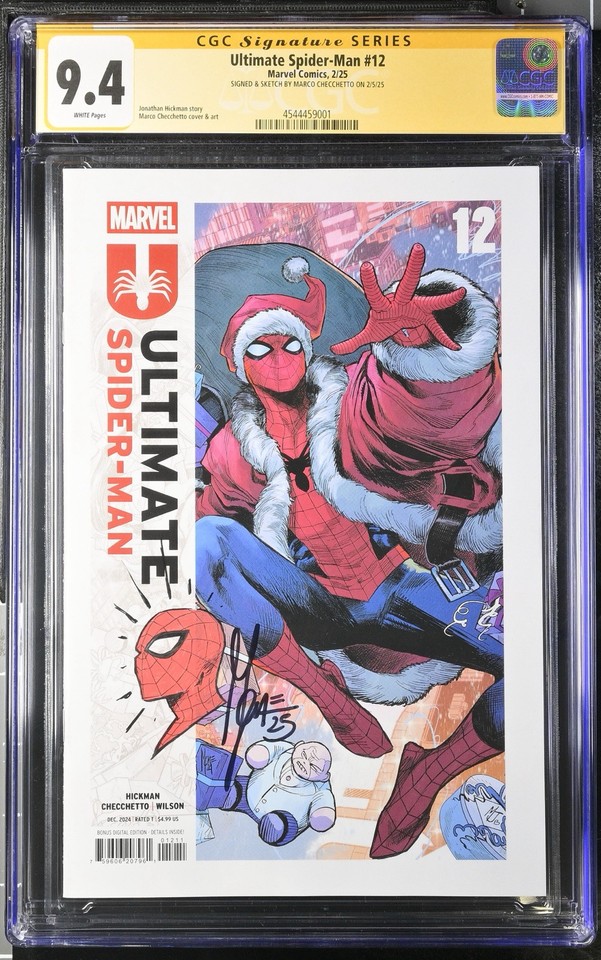 Ultimate Spider-Man #12A CGC 9.4 Signature Series | eBay