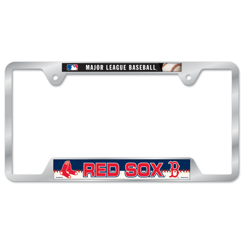 Boston Red Sox License Plate Frame Metal | eBay