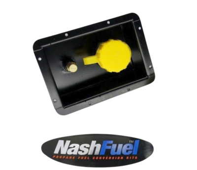 Remote Propane Tank Fill Receptacle Bracket RV Motorhome Fill Valve ...