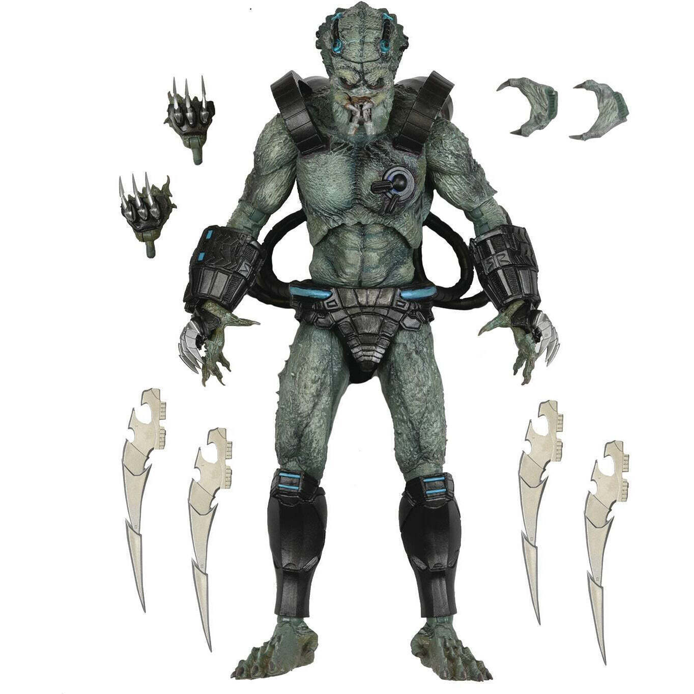 NECA Predator Concrete Jungle Deluxe Stone Heart Predator Actionfigur ...