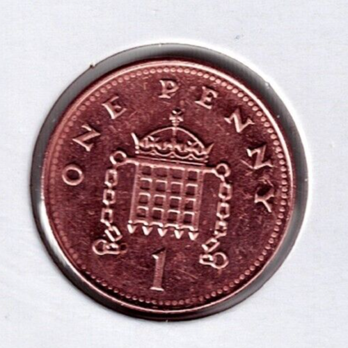 2004 Great Britain A/Uncirculated One Penny Elizabeth II Coin! | eBay