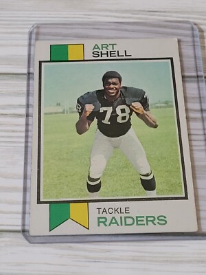 1973 Topps Art Shell Rookie Football Card #77 Oakland Raiders EX | eBay
