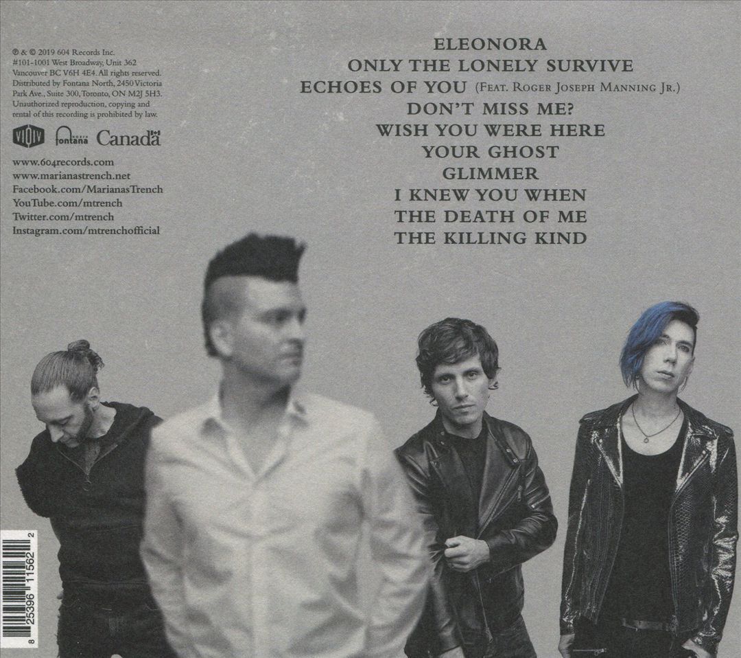 MARIANAS TRENCH PHANTOMS NEW CD 825396115622| eBay