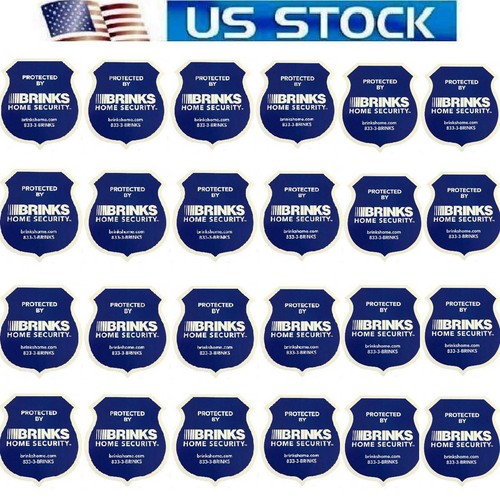 Stickers Decals For Home Windows Brinks Security Alarm Monitoring ...