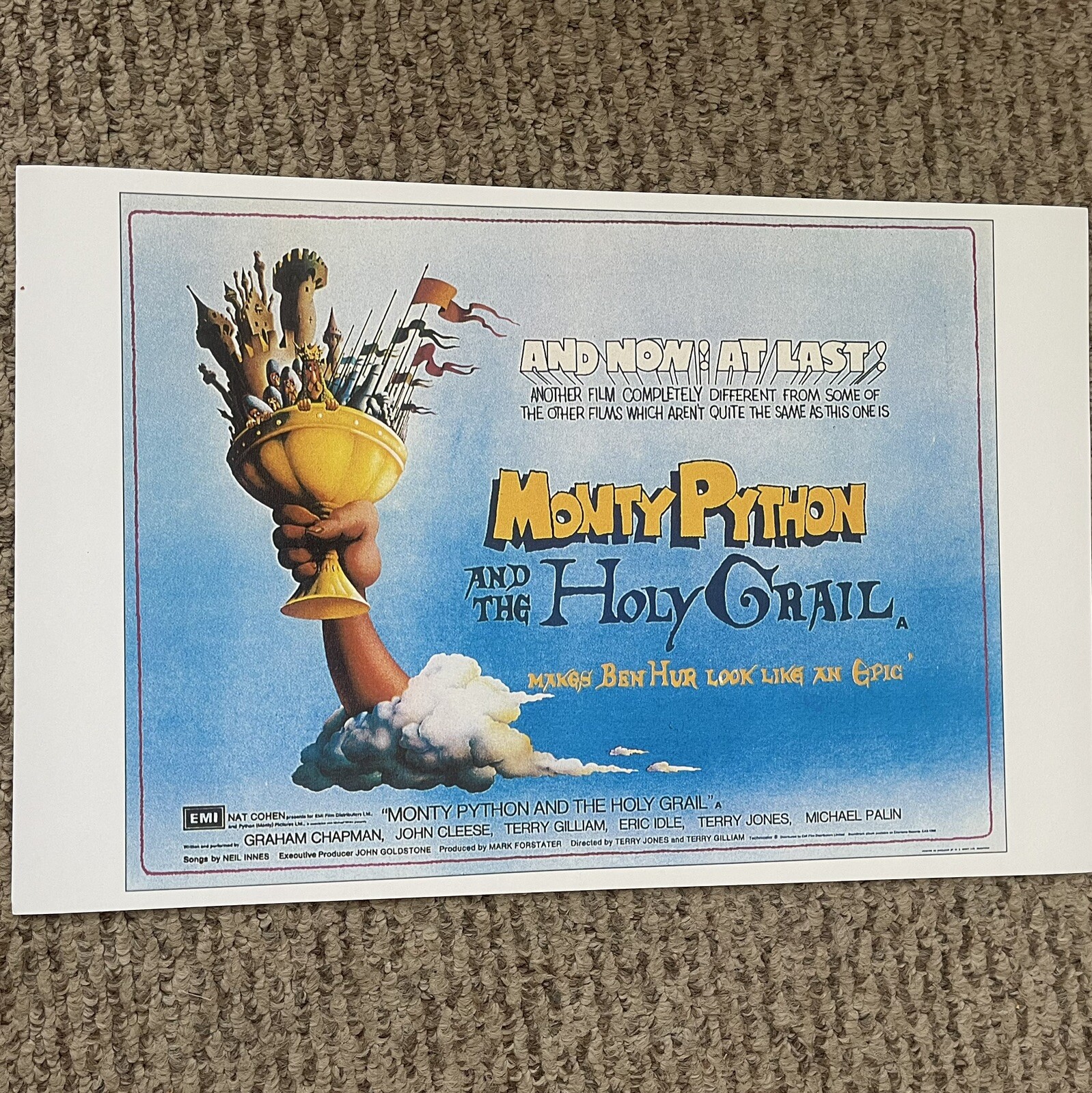 Monty Python Holy Grail Poster