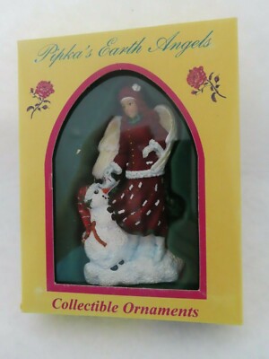 Michele The Snow Angel Pipka's Earth Angels Ornament #11509 - MIB | eBay