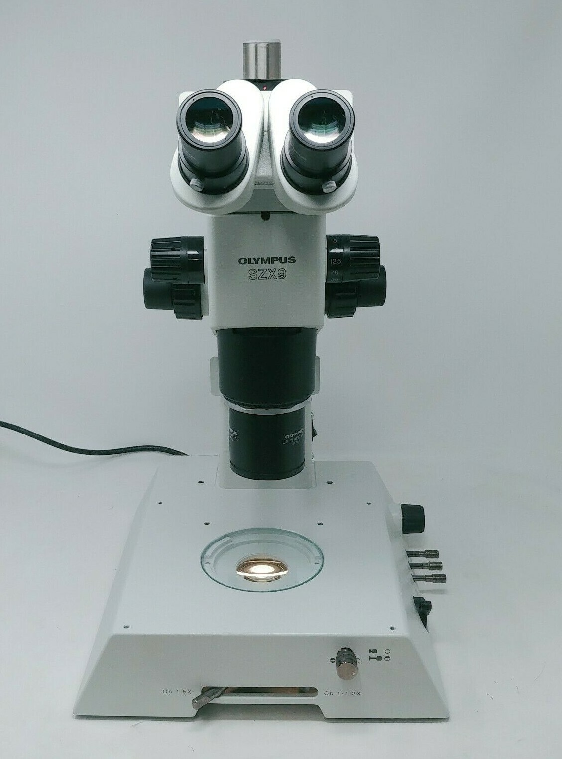 Olympus Microscope SZX9 with Dual Nosepiece and Illuminated Stand | eBay