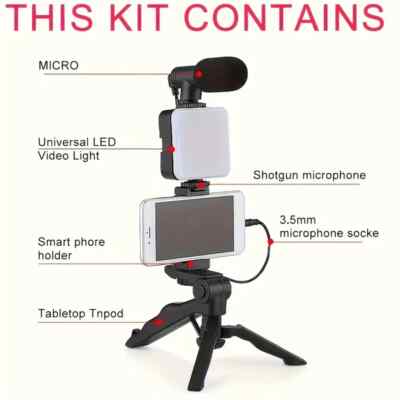 vlogging smartphone camera kit | eBay
