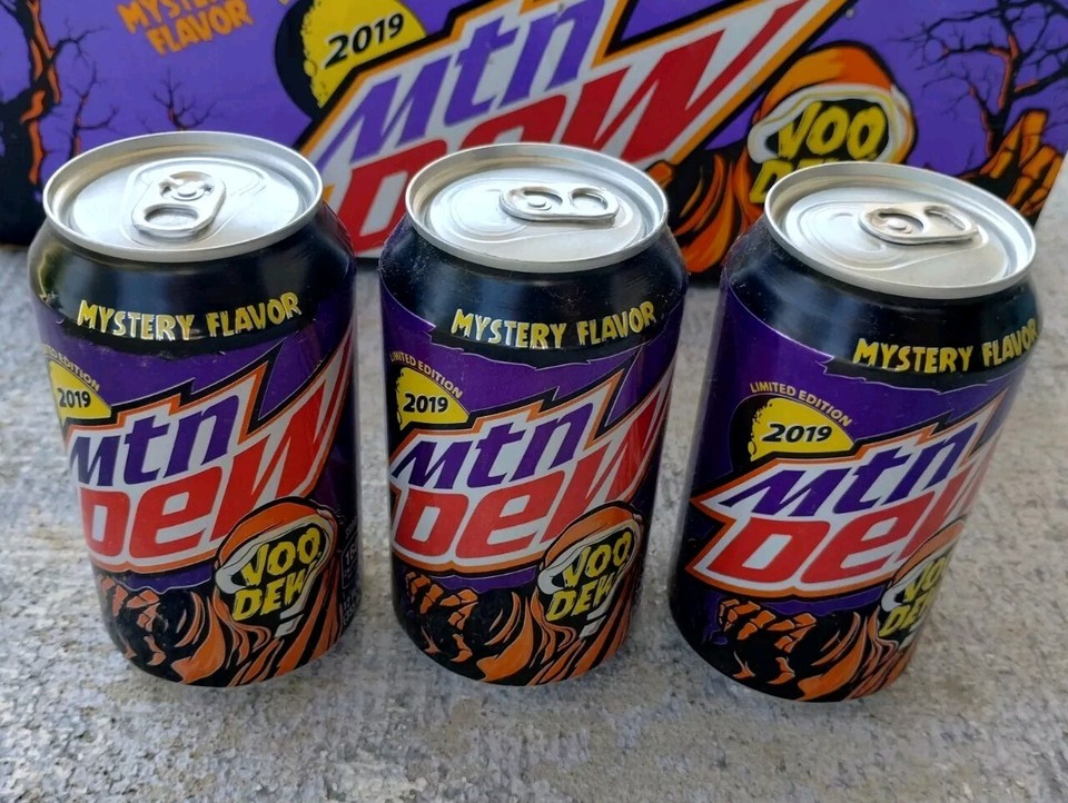 Mountain Dew Voodoo 2019 Full Can VooDew Limited Edition Rare | eBay