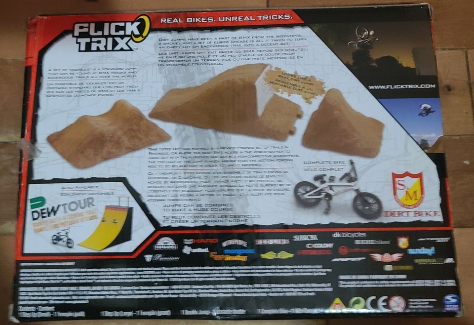 FLICK TRIX DIRT BIKE STEP UP WITH DOUBLES | eBay