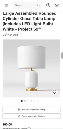 Project 62 Table Lamp | eBay