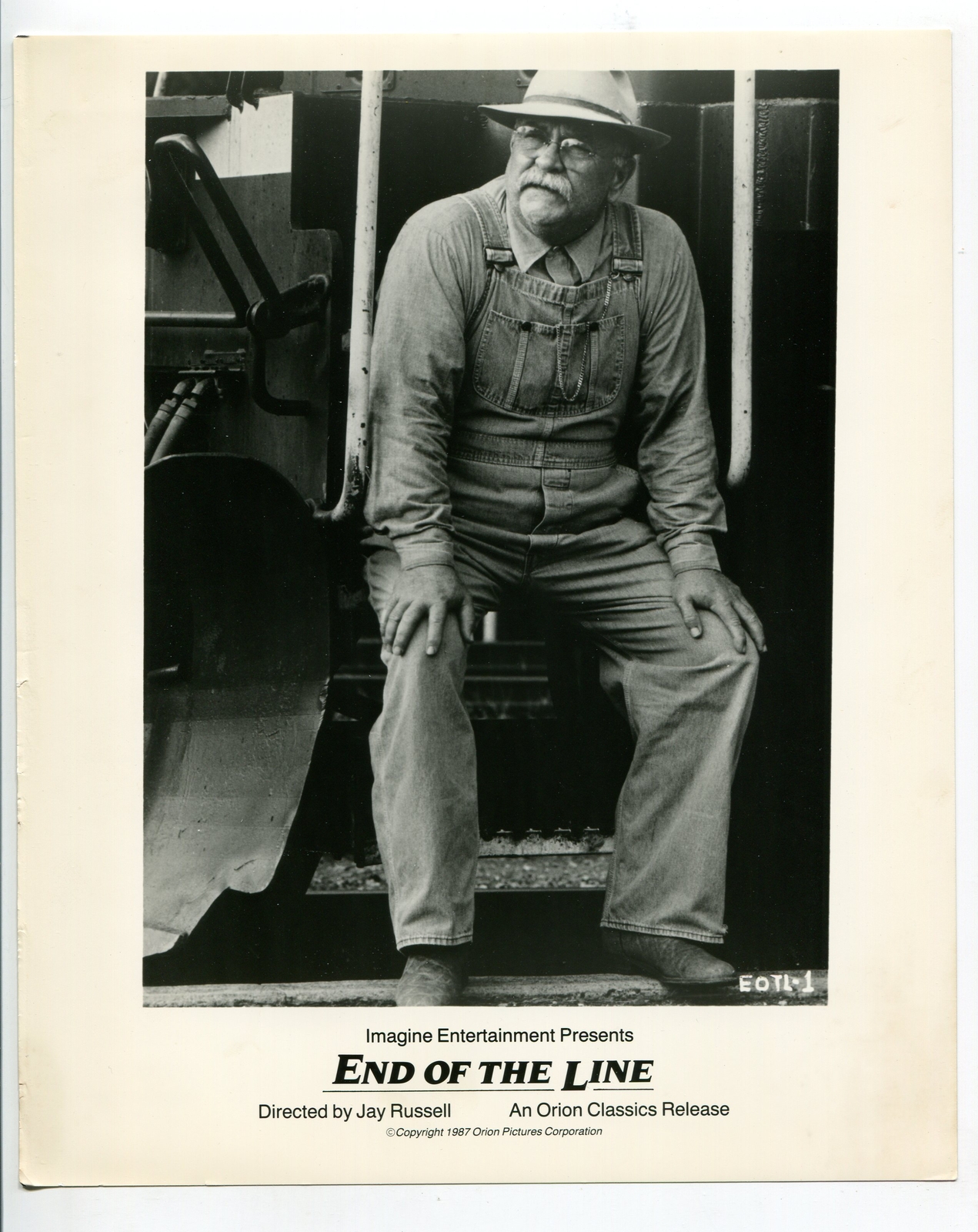 End Of The Line-8x10-Still-Brimley-Drama-Comedy-VG | eBay