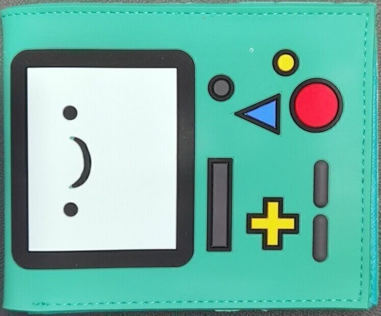 Adventure Time Bmo Wallet Cartoon Print Waterproof Billfold Purse ...