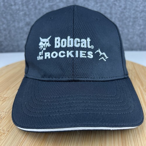 Bobcat of the Rockies Dealer Hat Cap Strapback Adjustable Black Embroidered | eBay