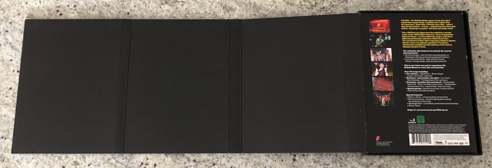 THE ROLLING STONES FOUR FLICKS - 4 DVD BOX SET - REGIONS 2to6 -2003 ...