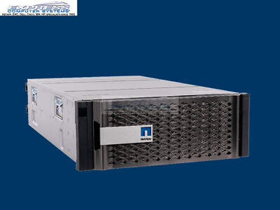 Netapp A400 AFF All Flash + 2x DS224C w/24x X319A 7.68TB SSD 12G 368 ...