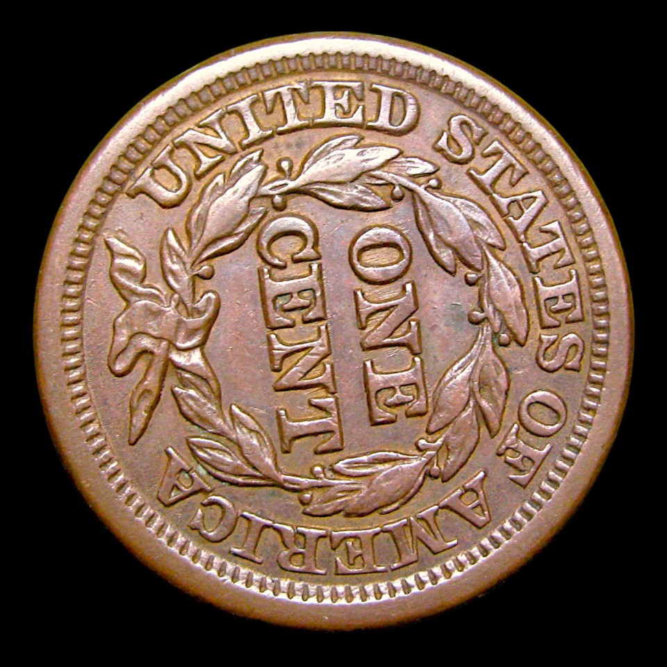 1847 Braided Hair Large Cent Penny ---- Stunning Coin ---- #560D | eBay