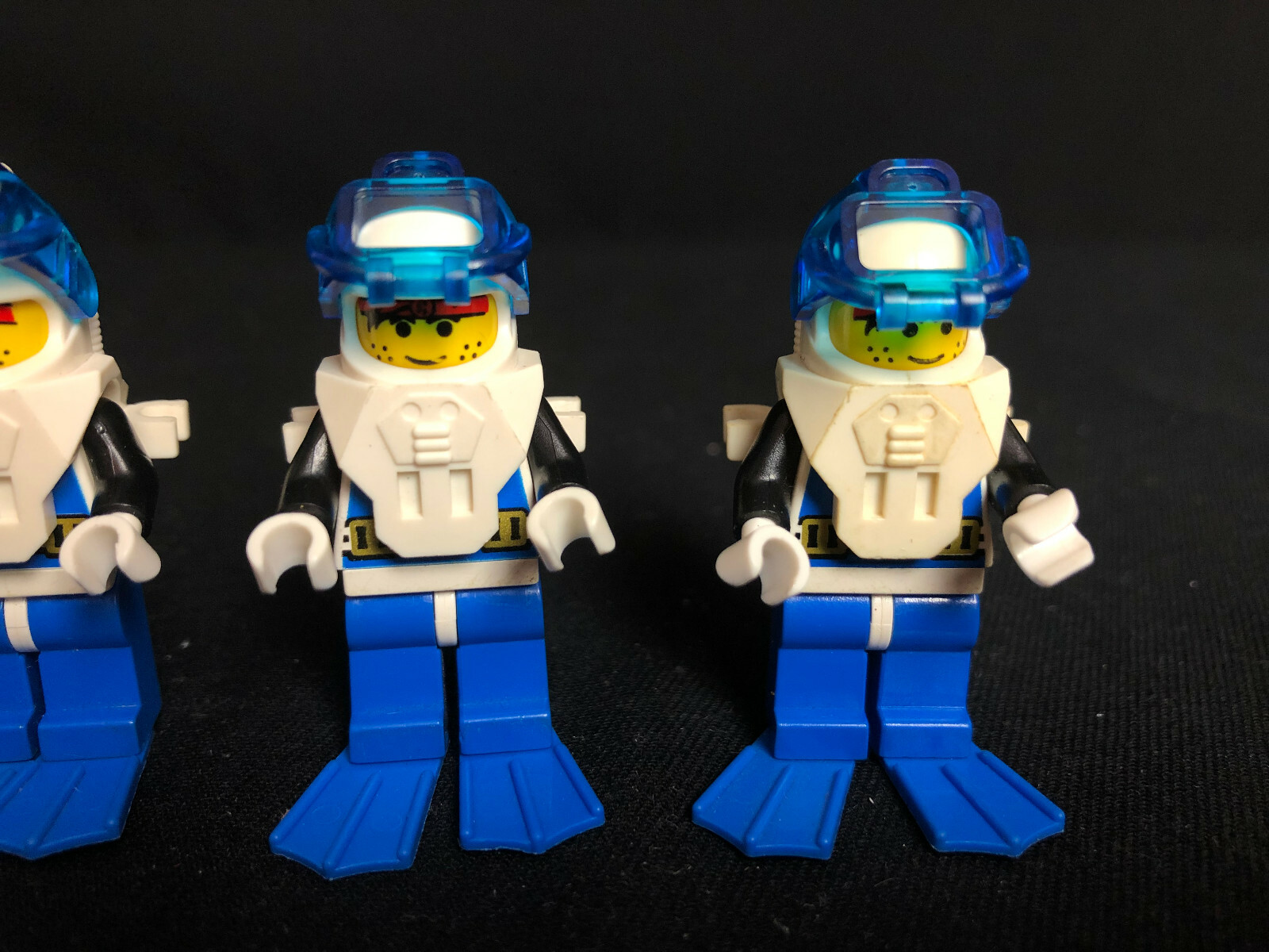 Lego 5 x Figuren Aquanaut Aquazone Aquanauts aqu001 Minifiguren Taucher ...