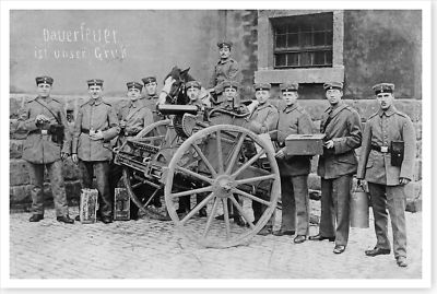 WWI German 69th Field Artillery XVI Army 3rd Lotharingian Silver Halide ...