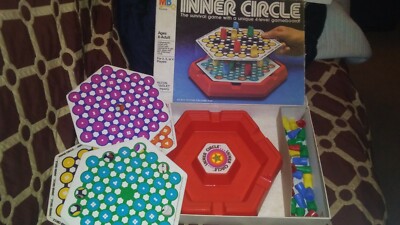 Vintage Inner Circle Strategy Board Game By Milton Bradley 1981 | eBay