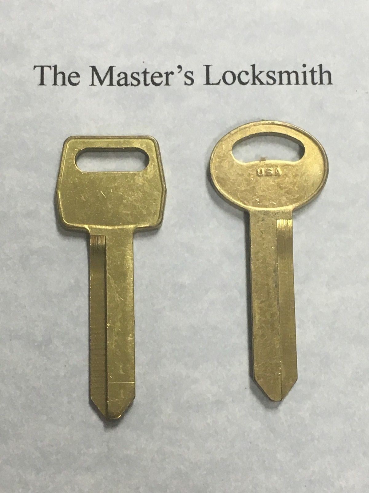 1967-1984 Mercury Cougar Automotive Key Blanks H50 & H51 Keys Blank | eBay