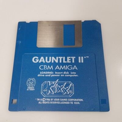 Atari Games, Gauntlet II CBM Amiga Commodore Spiel 1986 English Retro ...