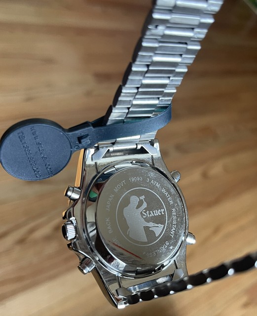 Stauer 19093 Mens Compendium Hybrid Chronograph Watch 3atm 47mm for ...