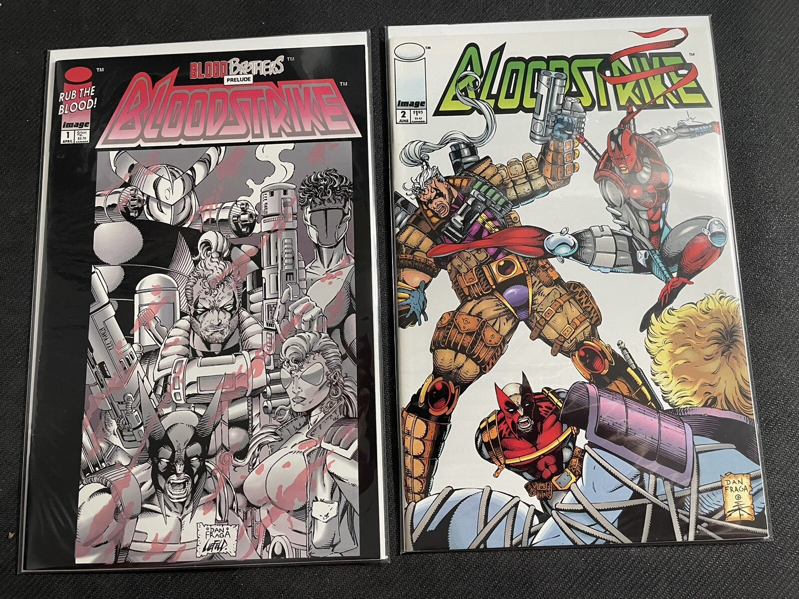 BLOODSTRIKE IMAGE COMIC BOOK LOT 2 ISSUE #1 #2 COMICS | eBay