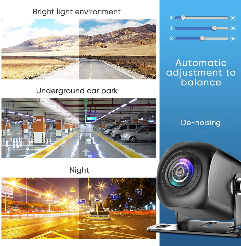 Pixelman Backup Camera,Ahd 1080P Metal 170 Degree Wide Angle Rearview ...