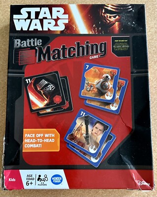 Disney Star Wars Battle Matching Game Complete | eBay