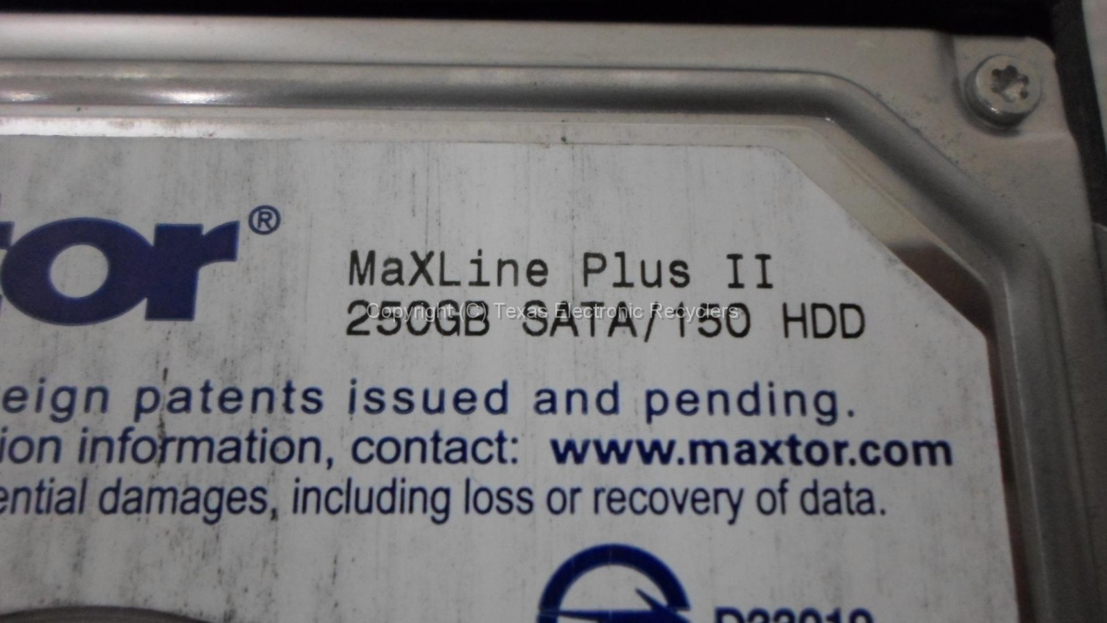 Maxtor HP 356536-003 MaxLine Plus II 250GB SATA / 150 HDD Hard Drive ...
