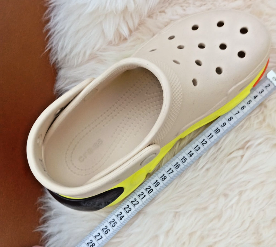 unisex crocs bubble crush clog shoes "sample not for resale" 26 cm demo ...